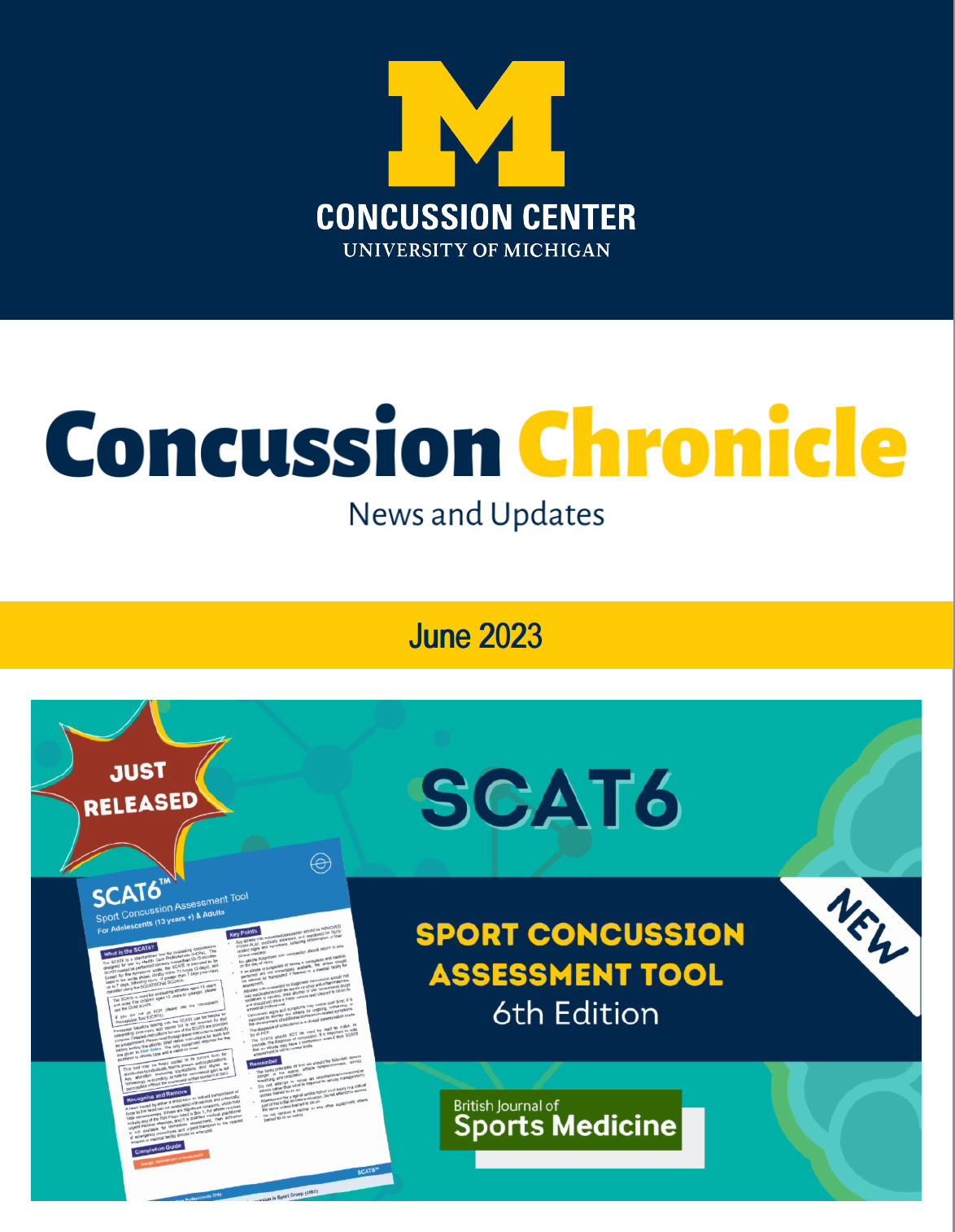 Newsletters | Concussion Center