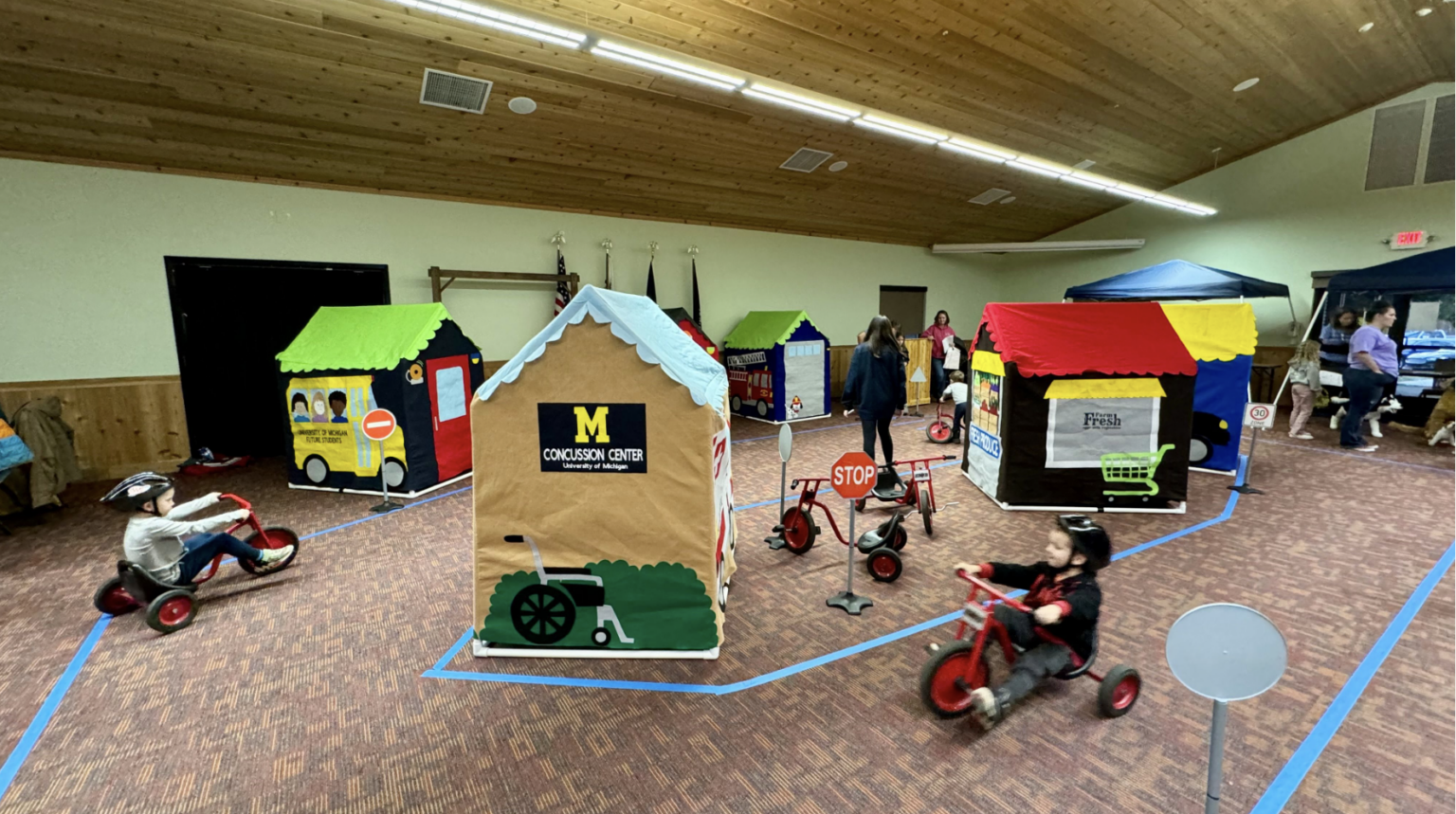 Pop-up Safety Town | Concussion Center